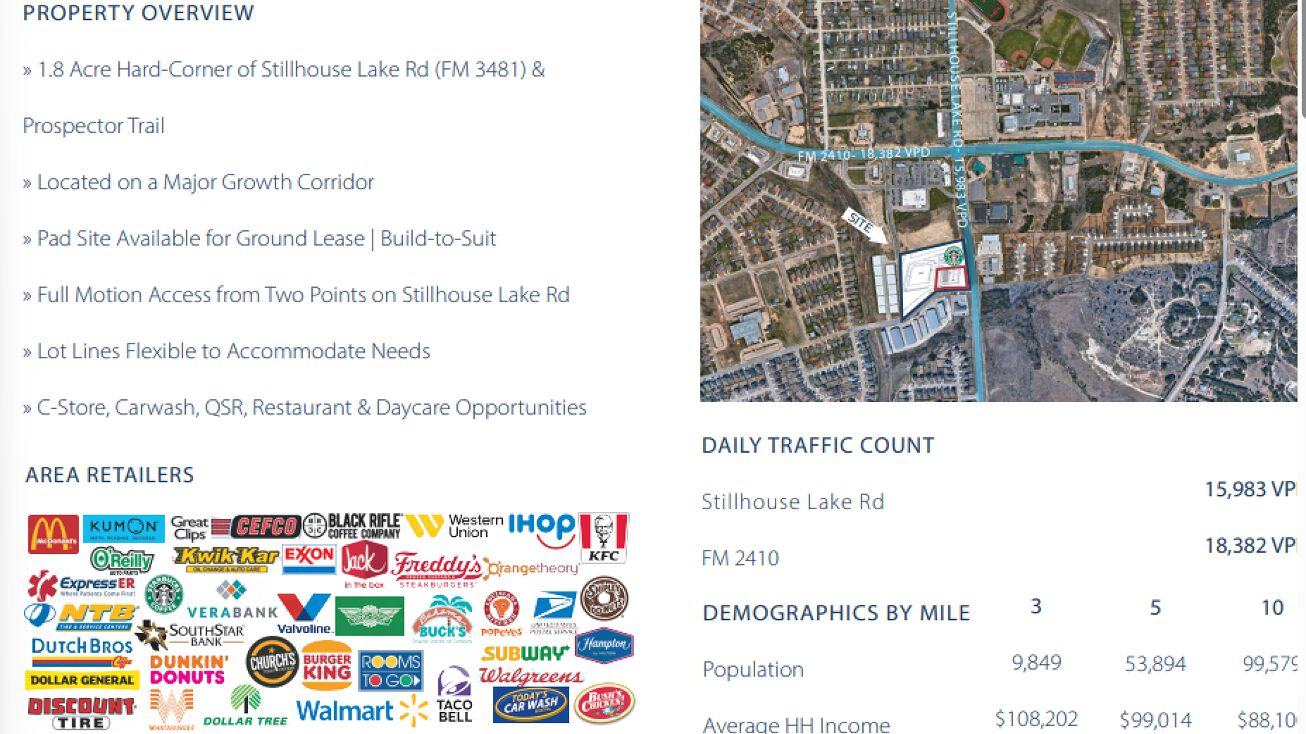 3042 Stillhouse Lake Rd, Harker Heights, TX 76548 | Crexi.com