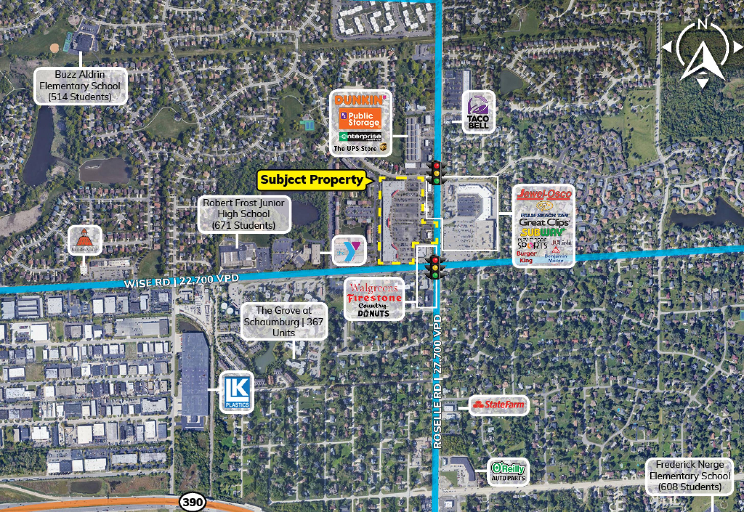 1090 S ROSELLE RD Schaumburg IL 60193-3961 APN: 07273020650000 | Crexi.com