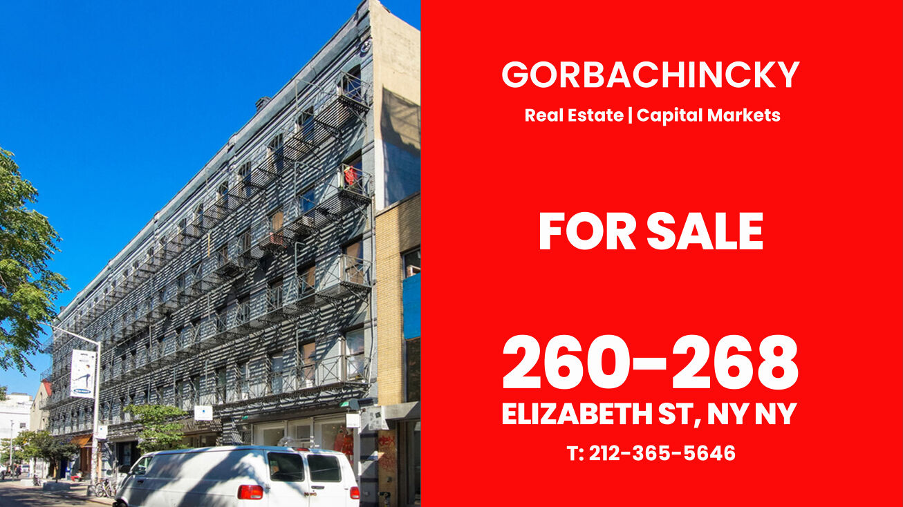 260 Elizabeth St, New York, NY 10012 | Crexi.com