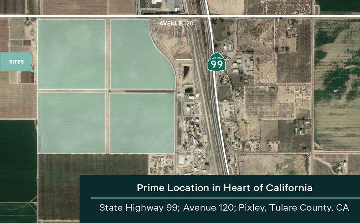 Ave 120 and State Highway 99, Pixley, CA 93256 | Crexi.com