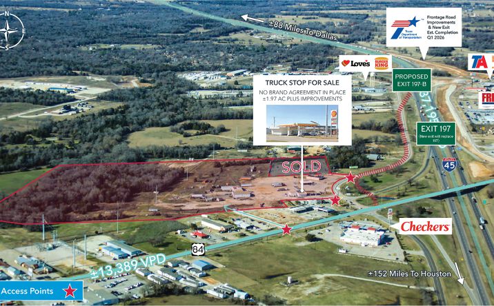 I-45 & US Highway 84, Fairfield, TX 75840 | Crexi.com