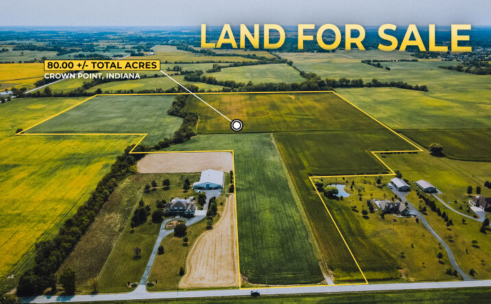 80 +/- Acre Income Potential and Development Property, Crown Point, IN ...