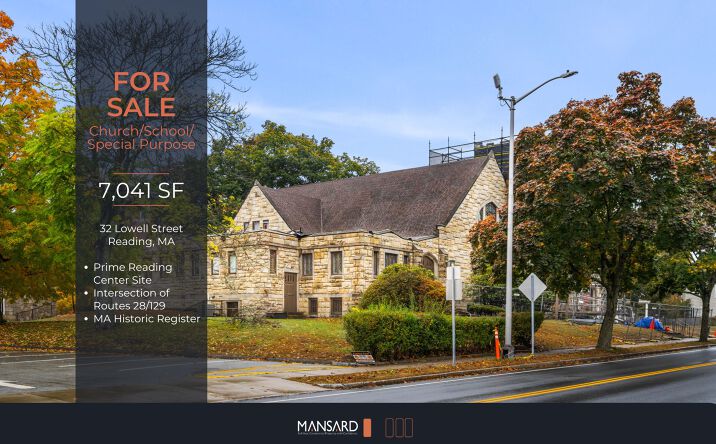 Churches and Religious Buildings for Sale in Reading, MA | Crexi