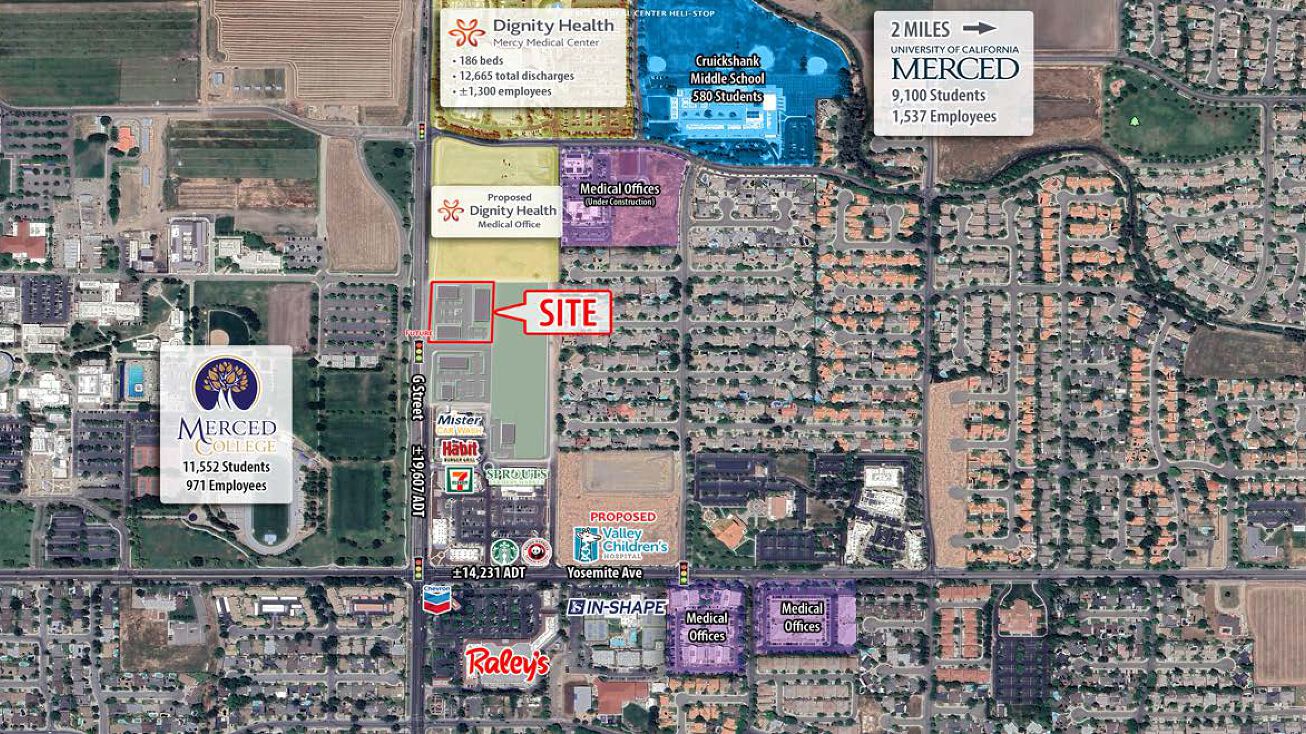 NEQ Yosemite Avenue & G Street, Merced, CA 95348 | Crexi.com