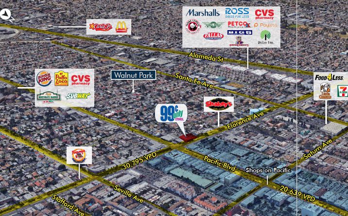 2566 E FLORENCE AVE Huntington Park CA 90255-4706 APN: 6201-004-003 ...