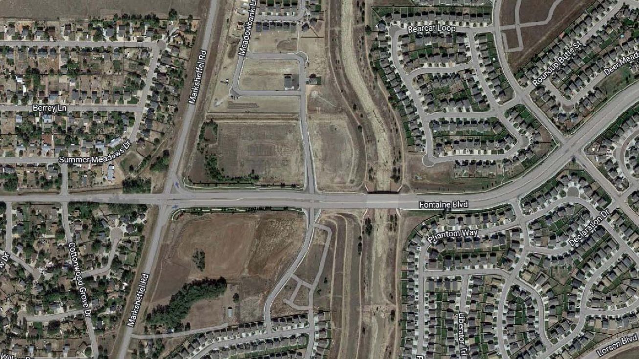 NEC & SEC Marksheffel Rd & Fontaine Blvd, Security-Widefield, CO 80925 ...