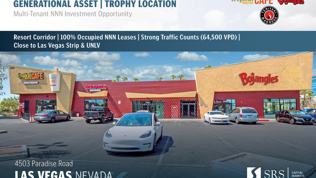 4503 Paradise Road, Las Vegas, NV 89119 | Crexi.com