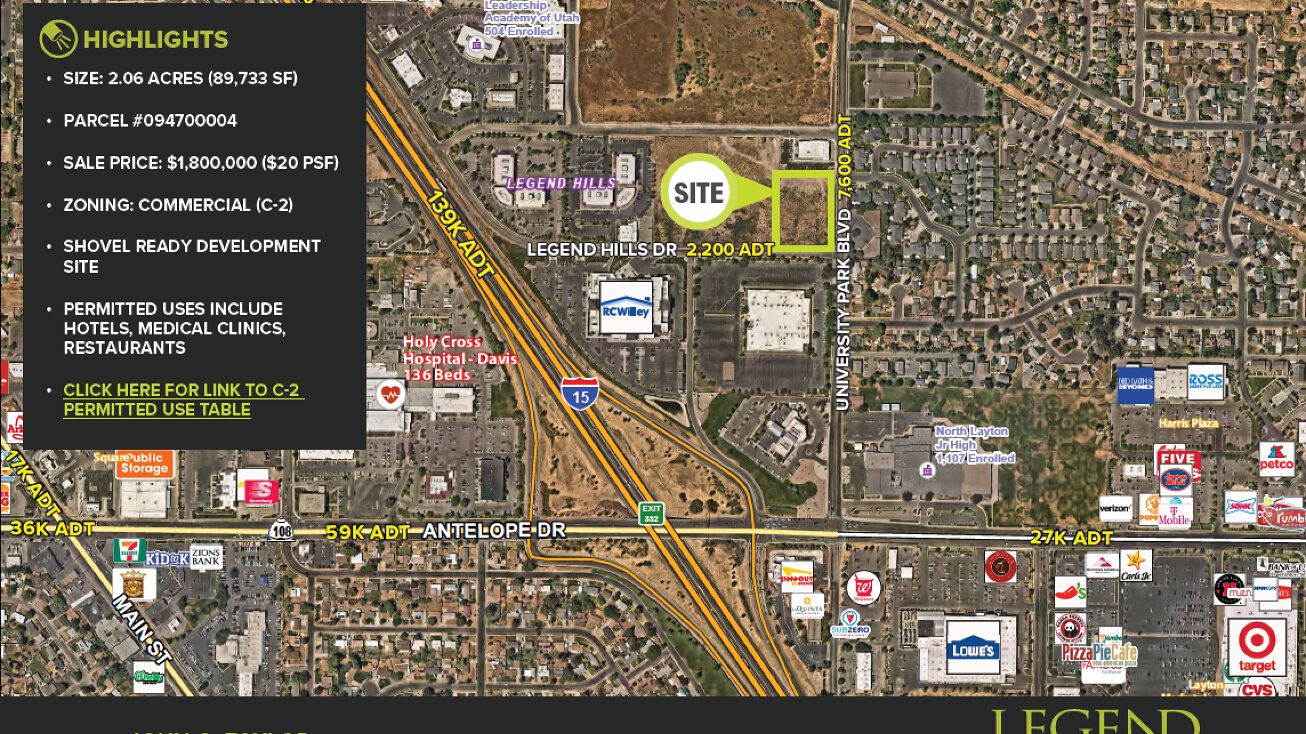 2000 Legend Hills Dr, Clearfield, UT 84015 | Crexi.com