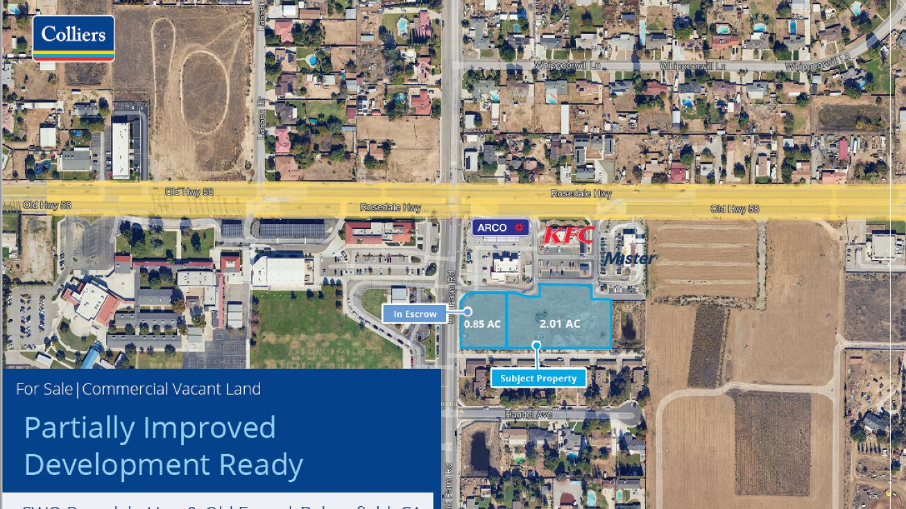SWQ Rosedale Hwy & Old Farm Road, Bakersfield, CA 93312 | Crexi.com