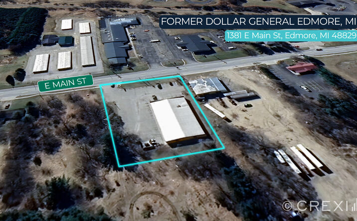 1381 E MAIN ST Edmore MI 48829-8339 APN: 04162100810 | Crexi.com