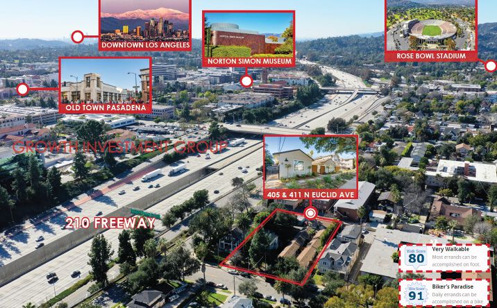 405 N EUCLID AVE Pasadena CA 91101-1303 APN: 5725-031-014 | Crexi.com