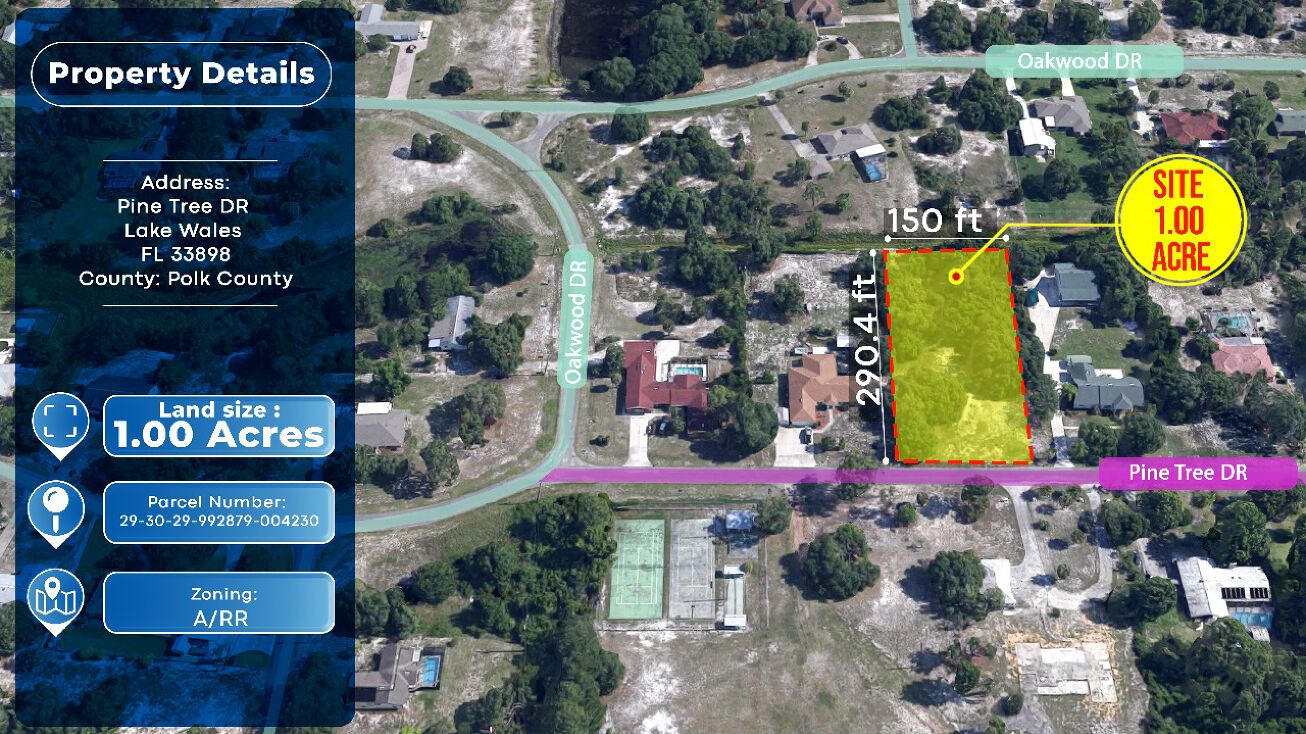 Pine Tree Dr, Lake Wales, FL 33898 | Crexi.com