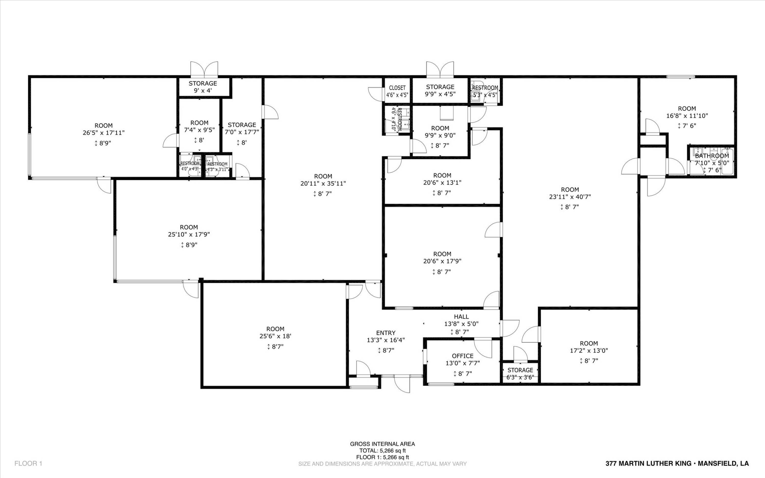 377 MARTIN LUTHER KING DR Mansfield LA 71052 | Crexi.com
