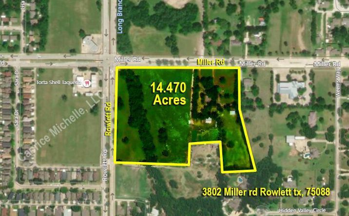 3802 MILLER RD Rowlett TX 75088-5828 APN: 650347606100200HS | Crexi.com