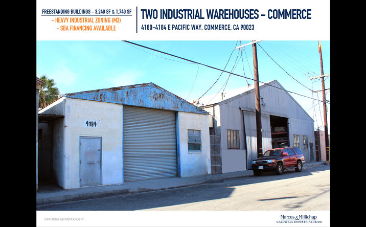 4180 E PACIFIC WAY Commerce CA 90023 APN: 5243-008-038 | Crexi.com