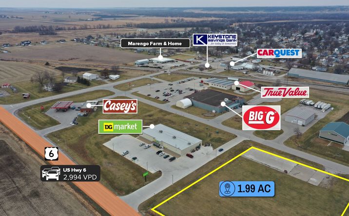 adj. to 2161 Hwy 6 Trail, Marengo, IA 52301 | Crexi.com