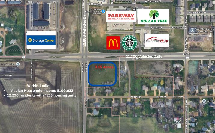 26th St & Ellis Rd, Sioux Falls, SD 57106 | Crexi.com