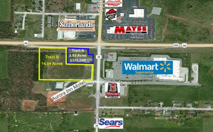 Southwest Corner of Hwys 60 & 39, Aurora, MO 65605 | Crexi.com