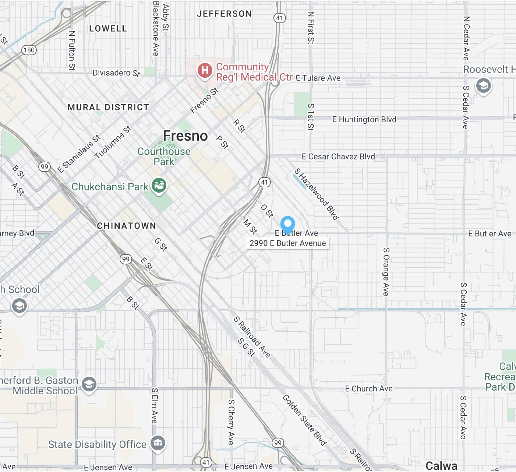2990 E BUTLER AVE Fresno CA 93721-3203 APN: 46803003 | Crexi.com
