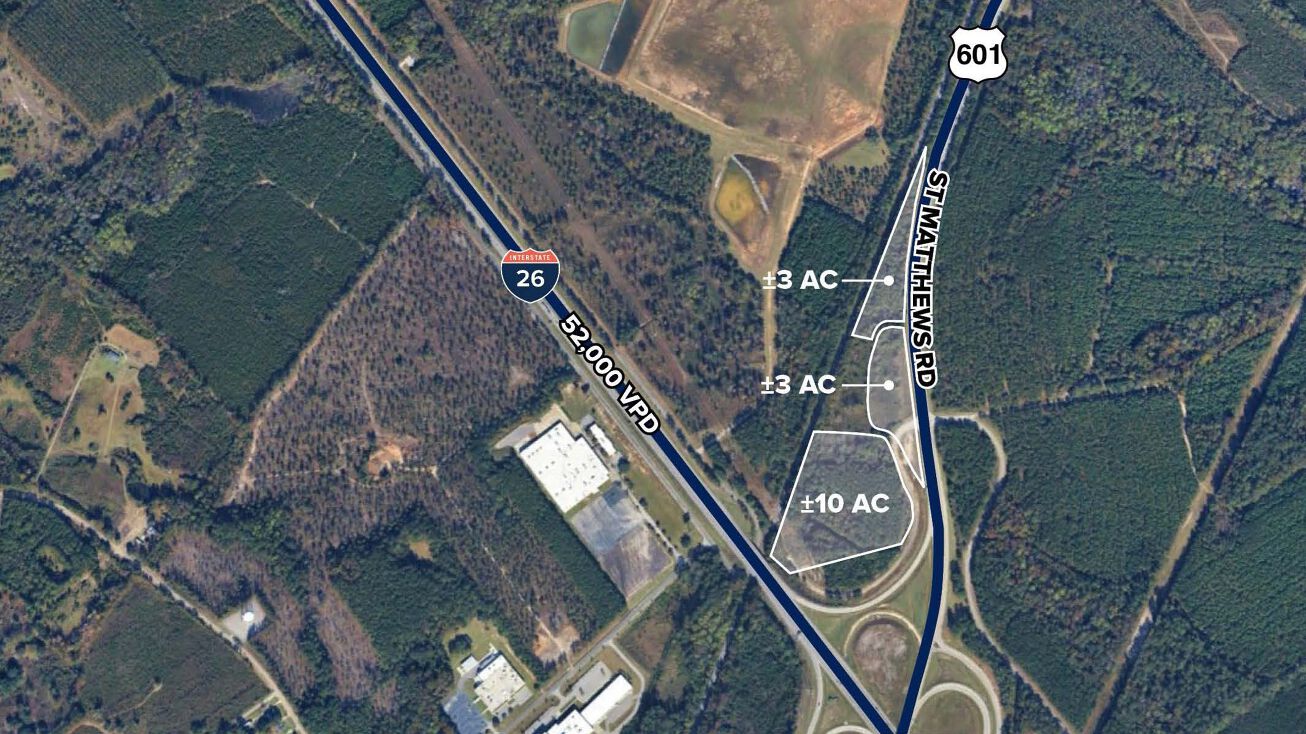 I- I-26 & Hwy 601, Orangeburg, SC 29118 | Crexi.com