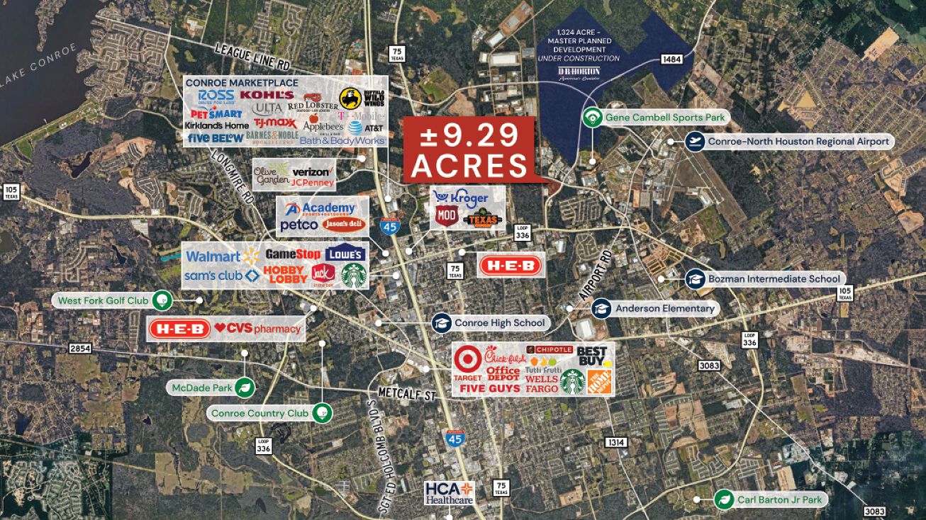 SWC of Mike Meador Pkwy and FM 3083, Conroe, TX null | Crexi.com