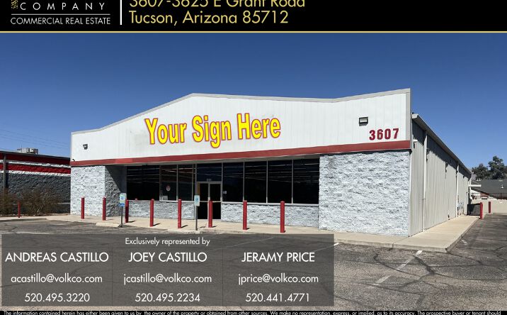 3607-3625 E Grant rd, Tucson, AZ 85712 | Crexi.com