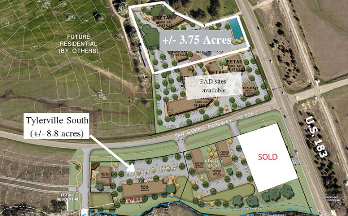 NW and SW Corners of Hwy 183 & San Gabriel Parkway, Leander, TX 78641 ...