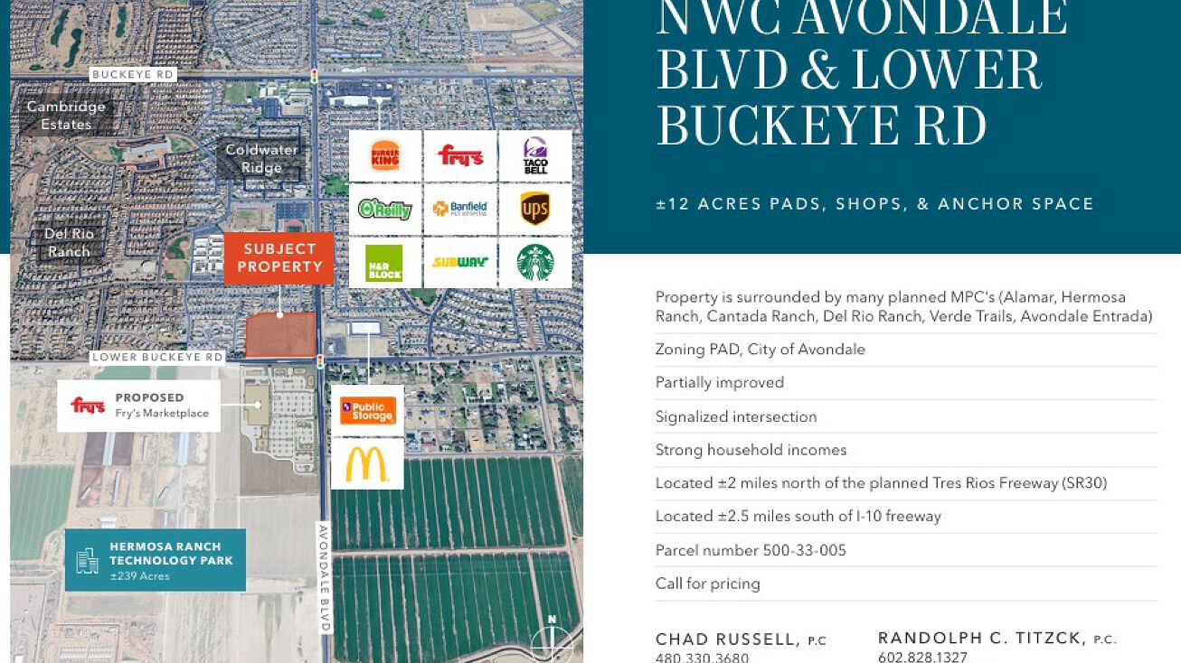 2650 S Avondale Blvd, avondale, AZ 85323 | Crexi.com