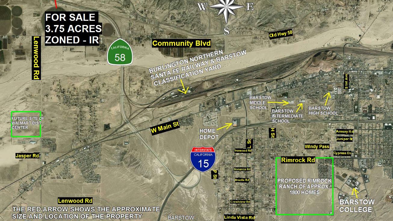 old hwy 58,lenwood rd, null, US 92311 | Crexi.com