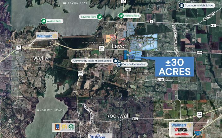 16881 WATKINS RD Lavon TX 75166 | Crexi.com