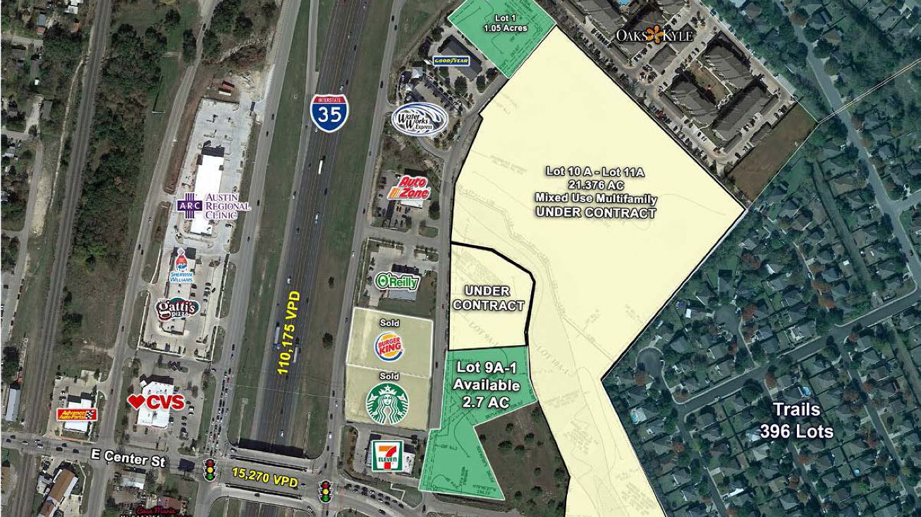 H-35 & Center Street, Kyle, TX 78640 | Crexi.com