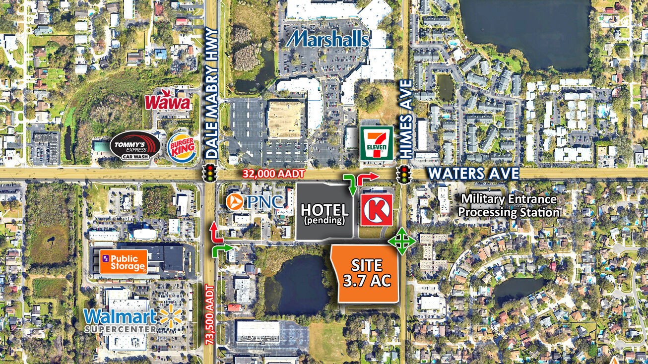 SEC Waters Ave & Dale Mabry Hwy, Tampa, FL 33614 | Crexi.com