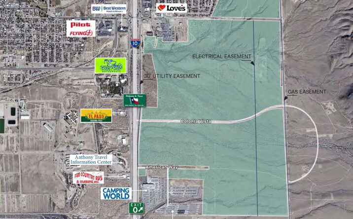American Way and West Frontage Road, Anthony, TX 79821 | Crexi.com