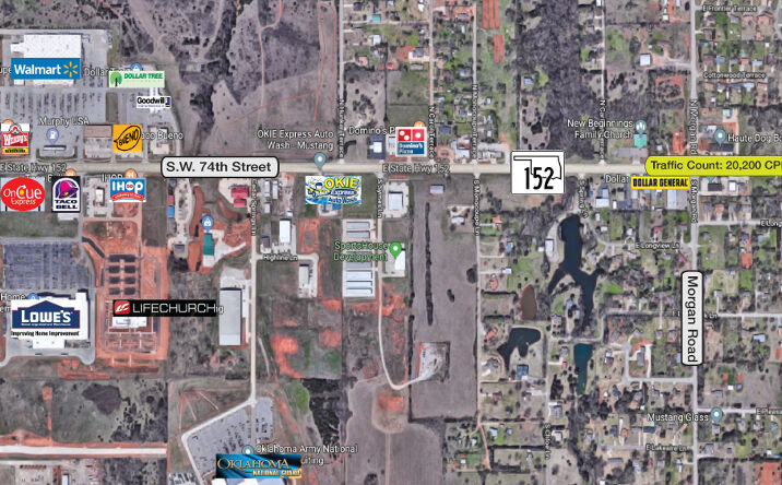 1805 & 1811 E. Highway 152, Mustang, OK 73064 | Crexi.com