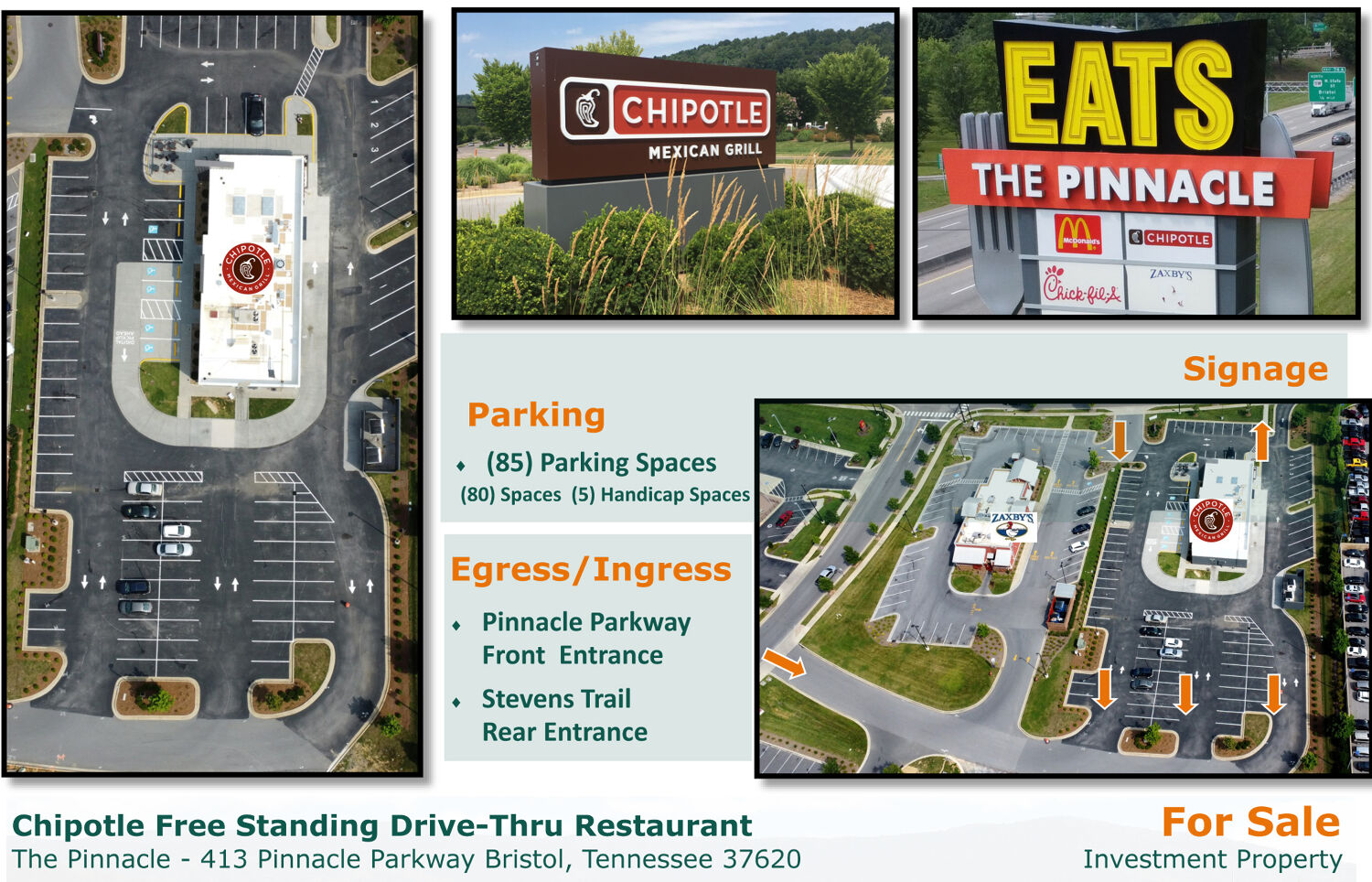 413 PINNACLE PKWY Bristol TN 37620-8629 APN: 019 19270 | Crexi.com