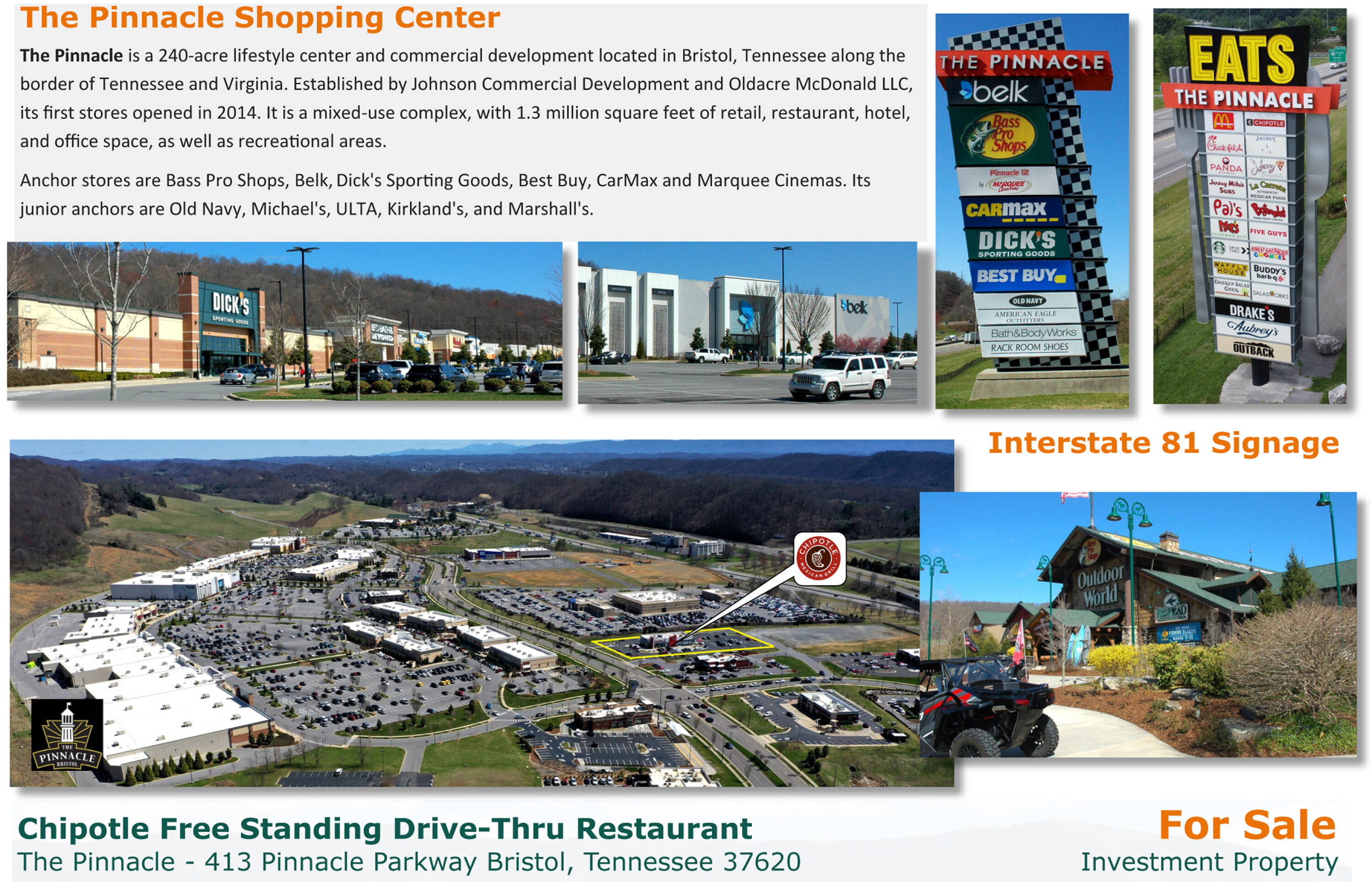 413 PINNACLE PKWY Bristol TN 37620-8629 APN: 019 19270 | Crexi.com