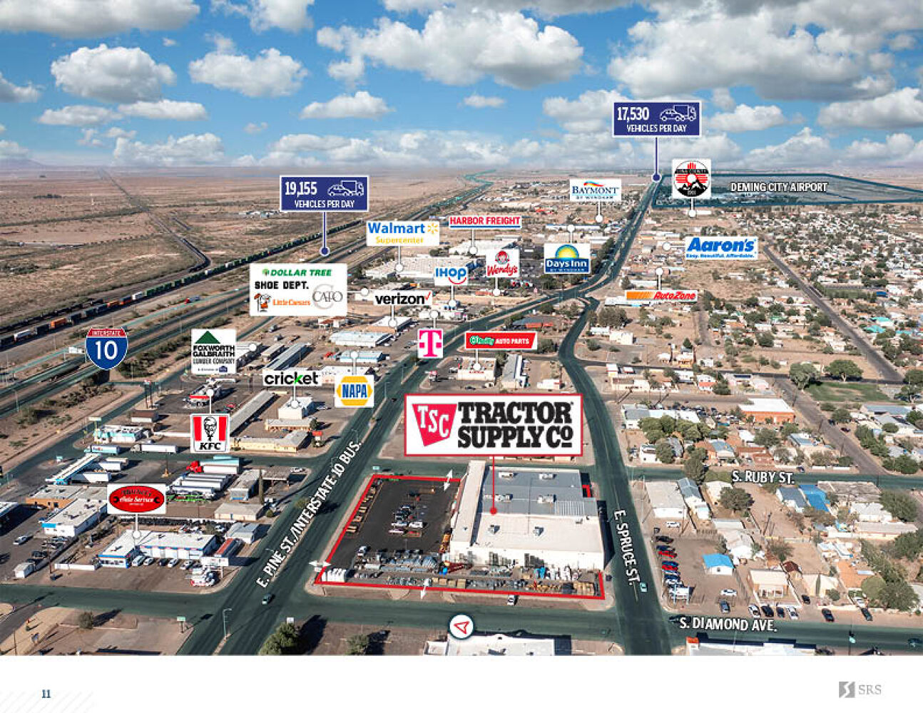 414 E PINE ST Deming NM 88030 APN: 3051138090005 | Crexi.com