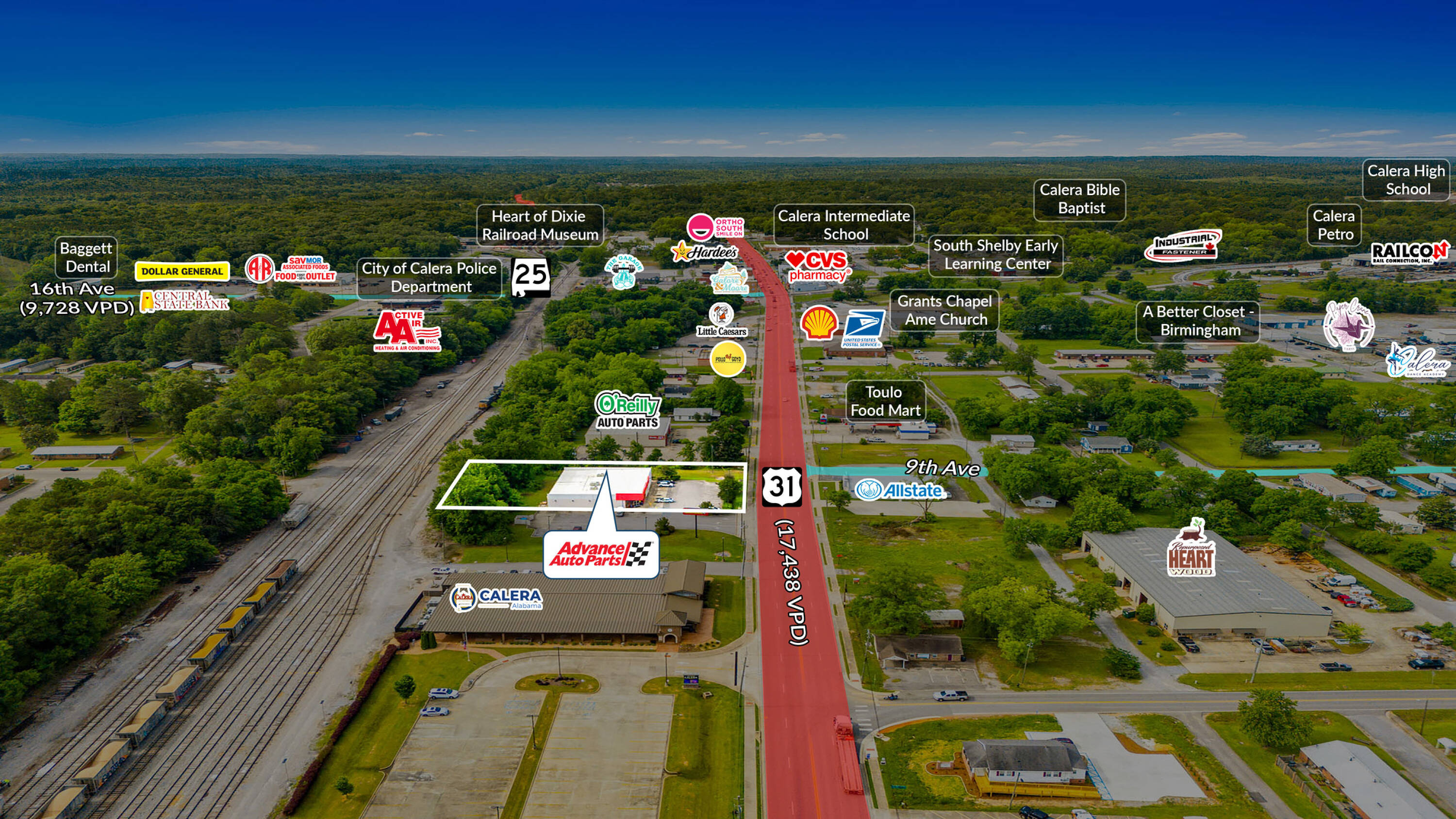 7951 Highway 31, Calera, AL 35040 | Crexi.com
