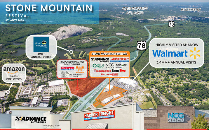 1825 ROCKBRIDGE RD Stone Mountain GA 30087-3335 APN: R6060-089 | Crexi.com