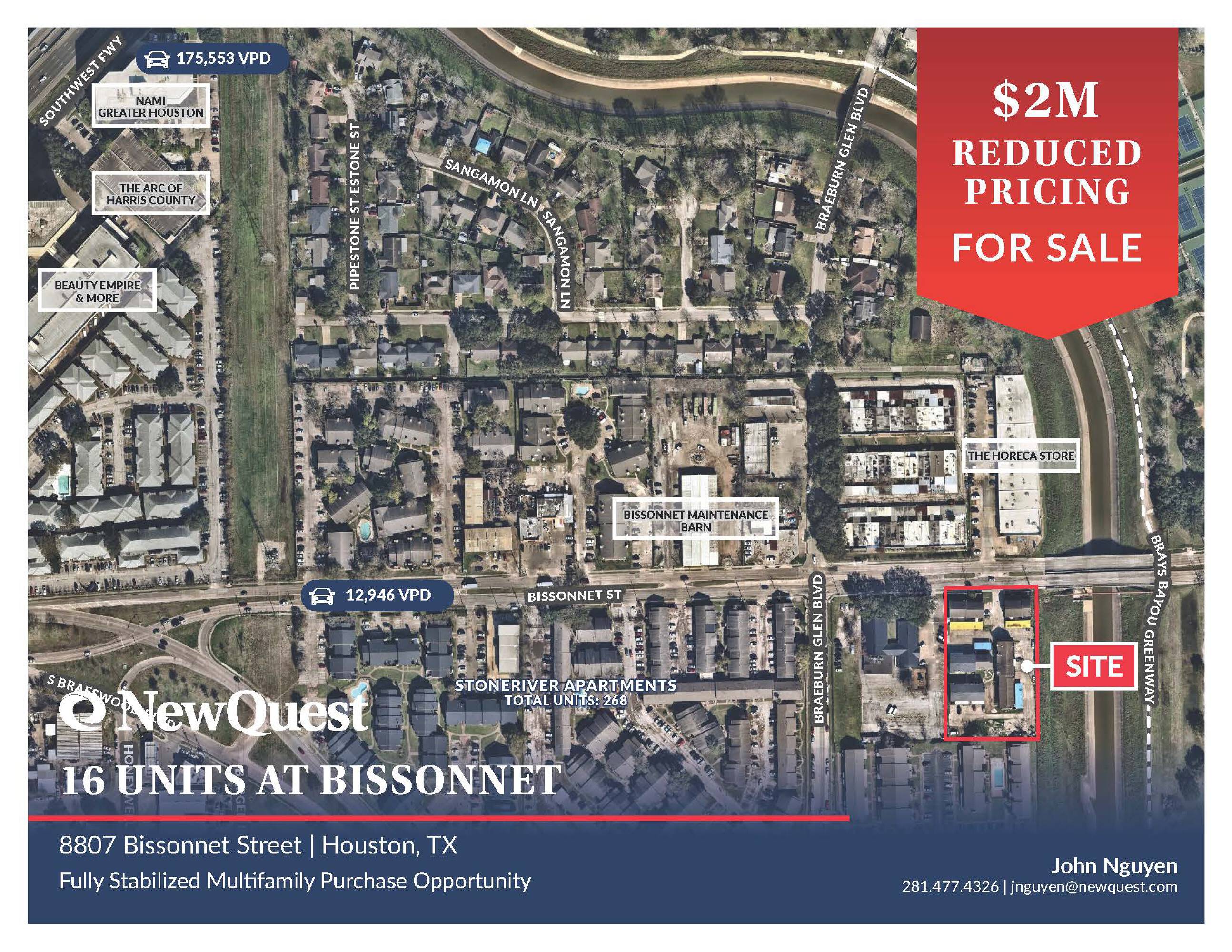 8807 BISSONNET ST APT 10 Houston TX 77074-2427 APN: 1141600030003 ...