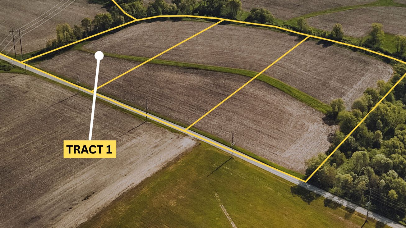 4+/- Acres Potential Build Site Tract 3, Alamo, IN 47916 | Crexi.com