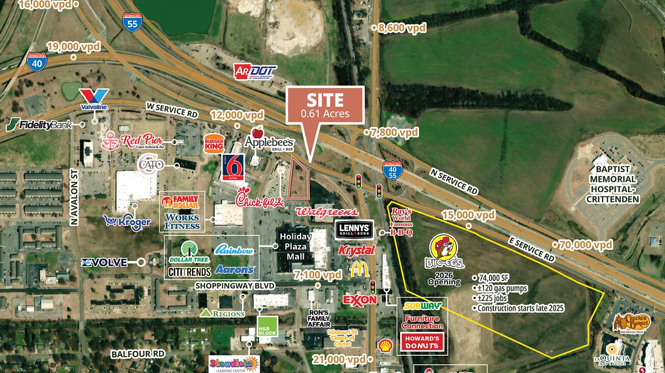 206 West Service Road, West Memphis, AR 72301 | Crexi.com