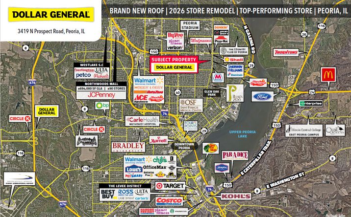 3419 N Prospect Rd, Peoria, IL 61603 | Crexi.com