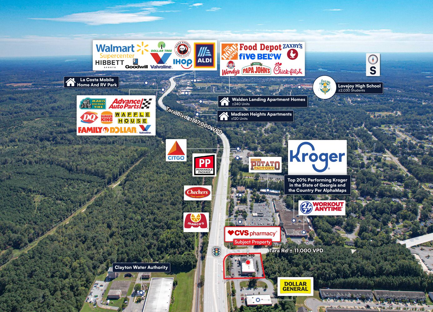 10307 Tara Blvd, Jonesboro, GA 30236 | Crexi.com