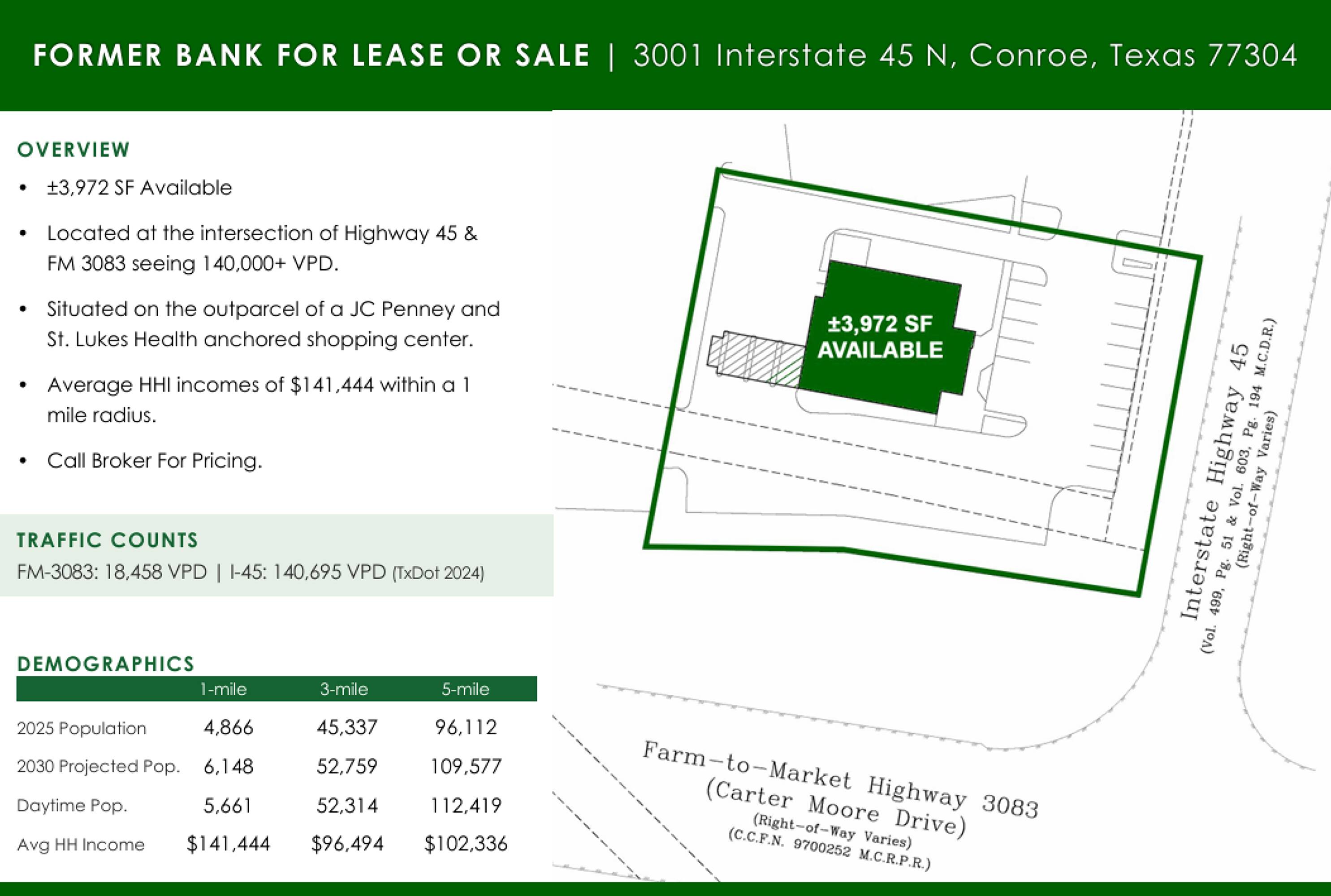 3001 Interstate 45 N, Conroe, TX 77304 | Crexi.com