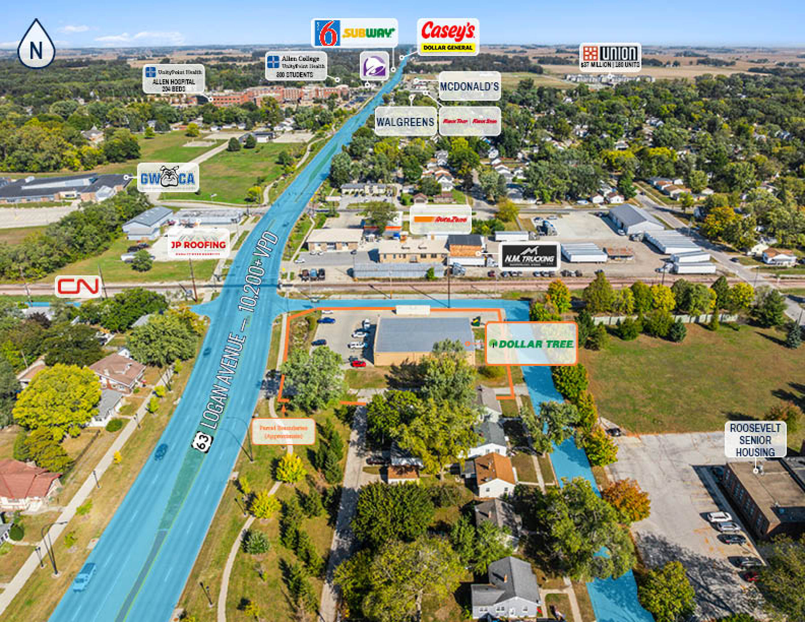 1340 Logan Ave, Waterloo, IA 50703 | Crexi.com