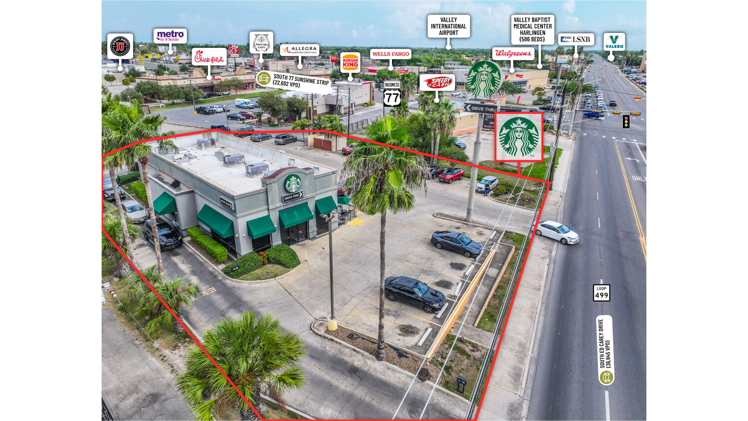 1521 N ED CAREY DR Harlingen TX 78550-8209 APN: 65580 | Crexi.com