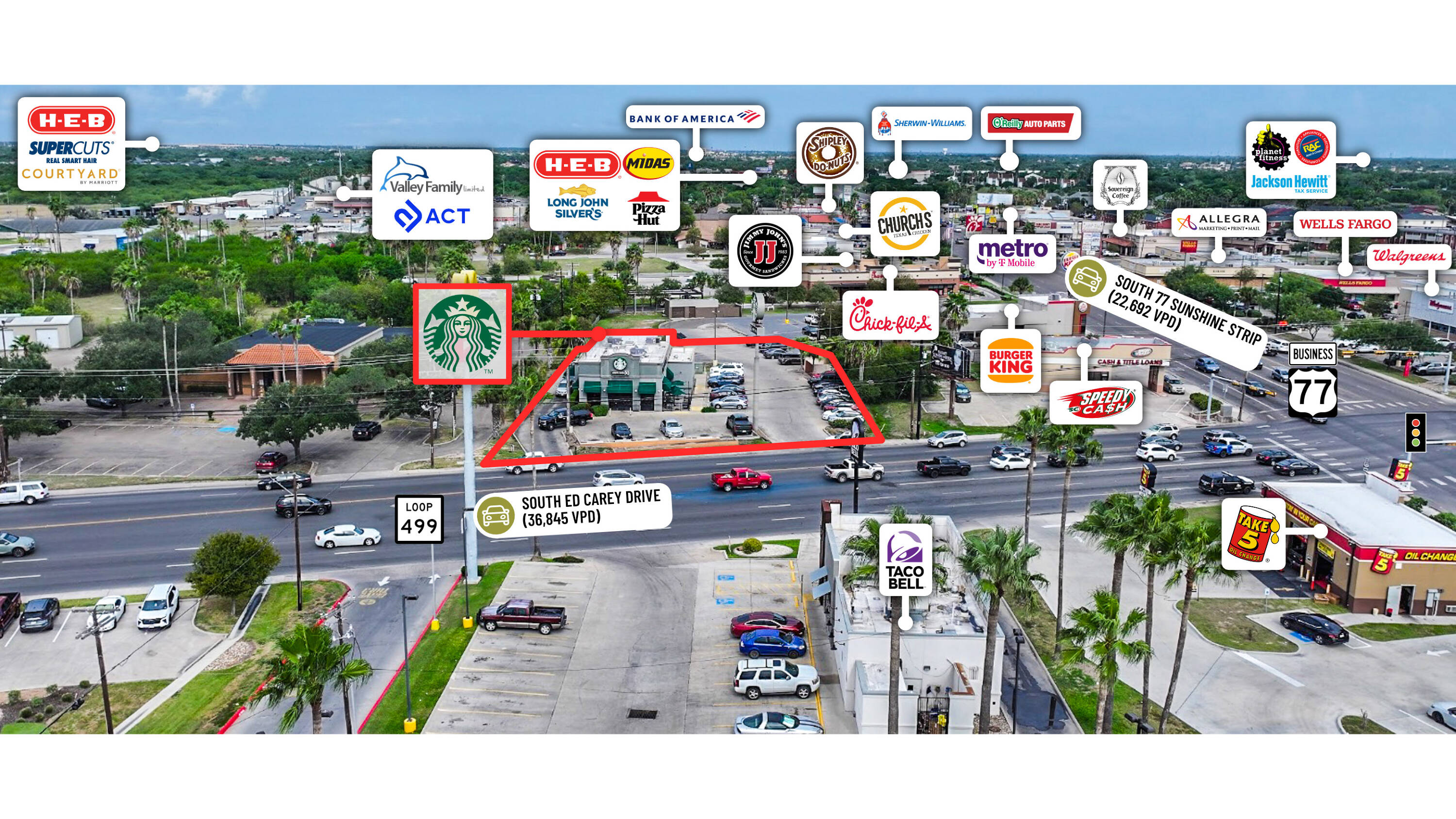 1521 N ED CAREY DR Harlingen TX 78550-8209 APN: 65580 | Crexi.com