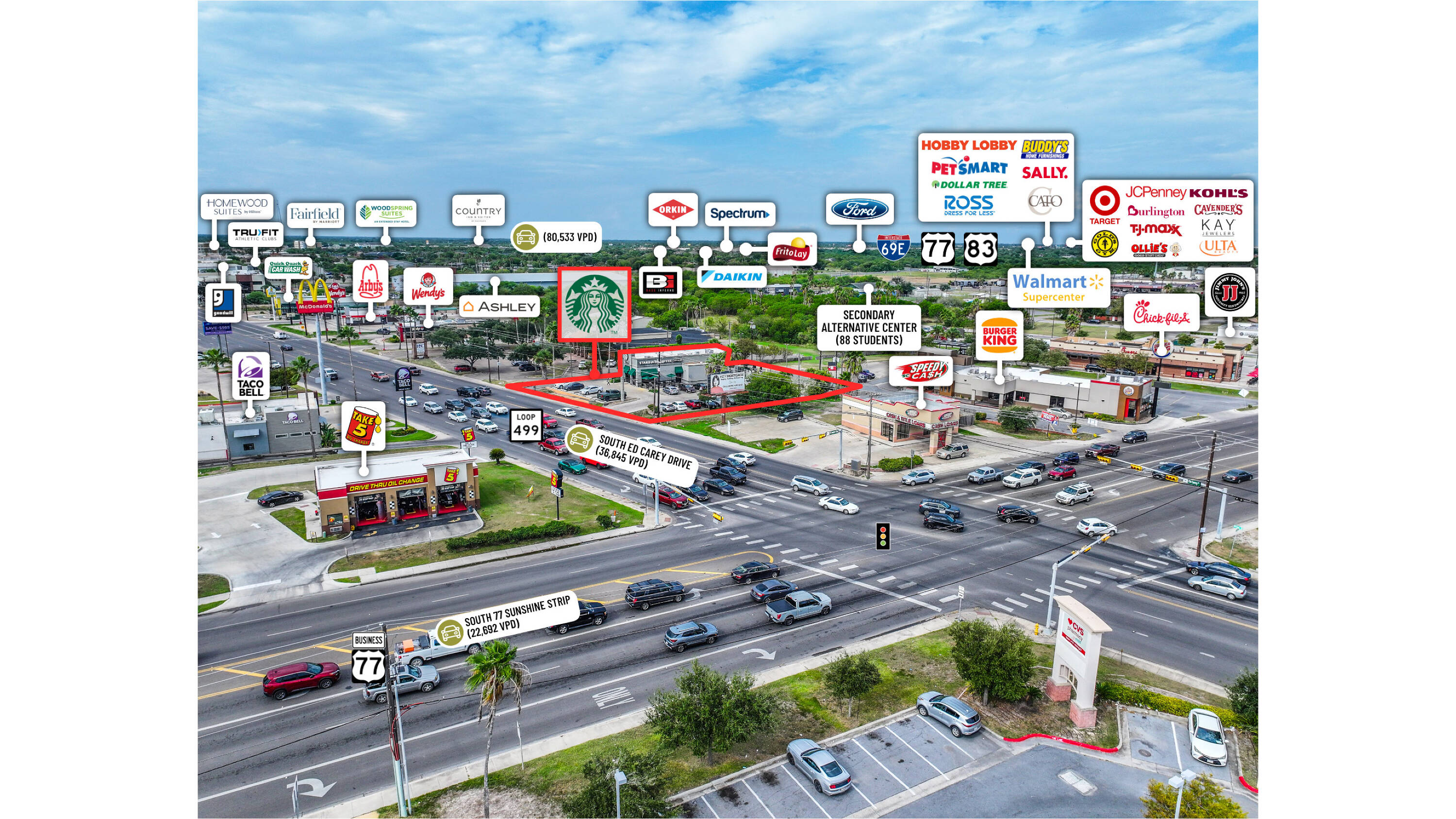 1521 N ED CAREY DR Harlingen TX 78550-8209 APN: 65580 | Crexi.com