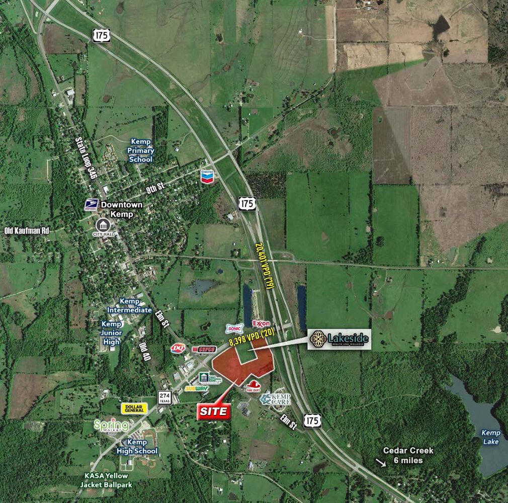 SWC of US-175 & SH-274, Kemp, TX 75143 | Crexi.com